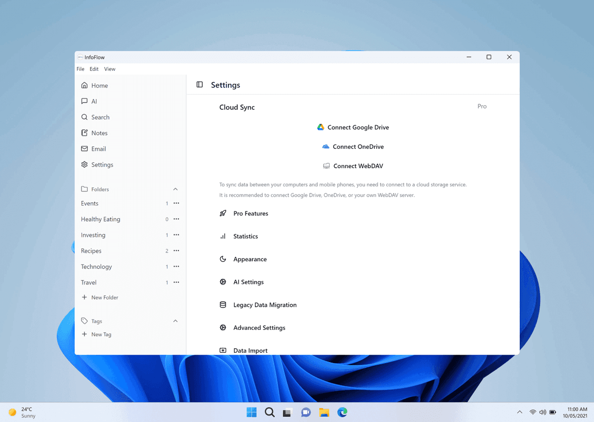 InfoFlow - 本地优先，实惠的稍后阅读和个人知识管理